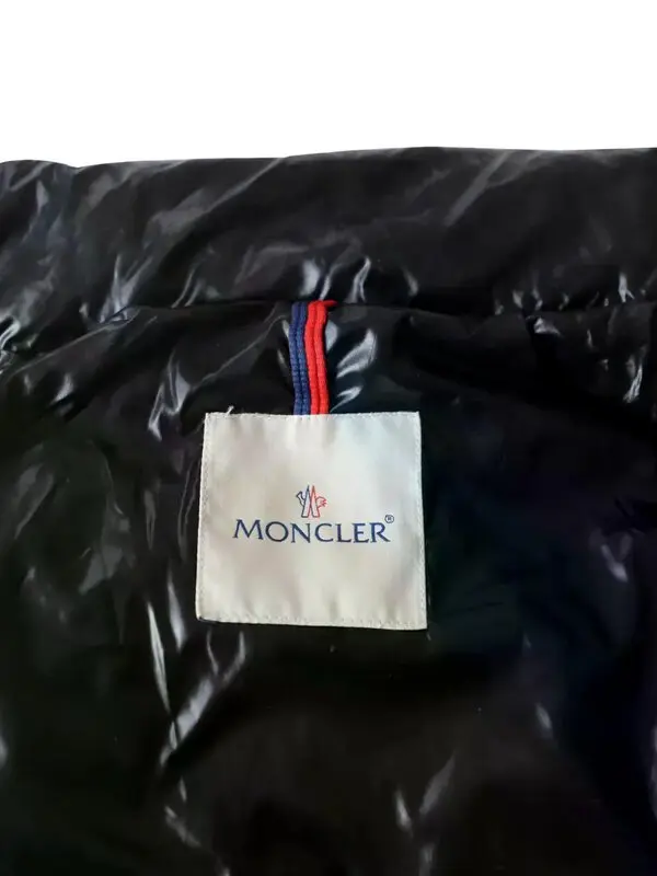 Moncler Vintage Padded Zip-up Jacket - Black