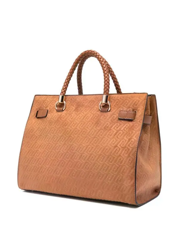 Liu Jo Manhattan Debossed Tassel Tote Bag