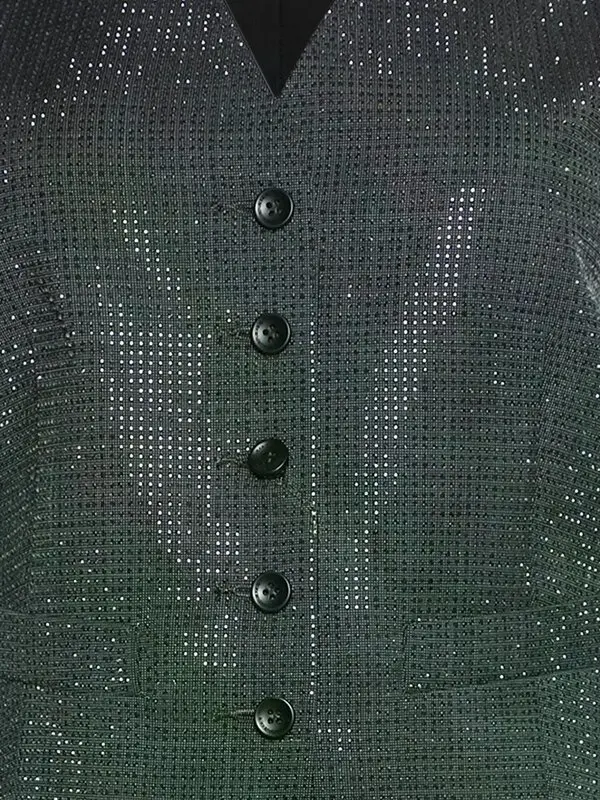 Alexander Wang Buttoned V-neck Top