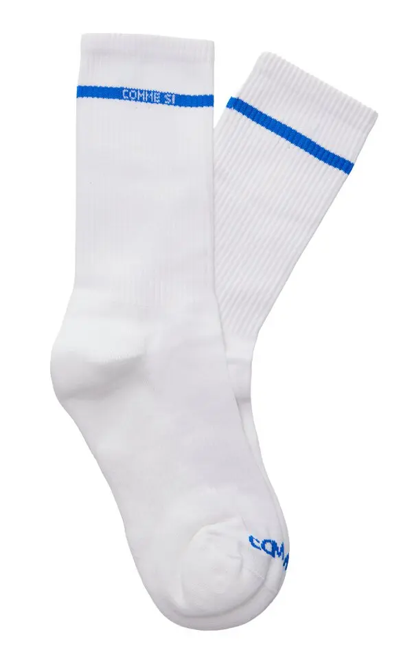 Comme Si The Tennis Sock/38 - Blue