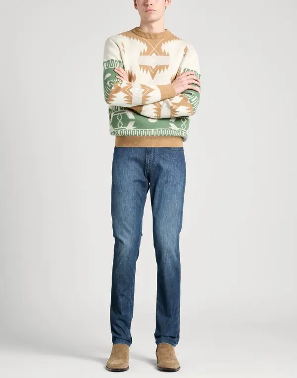 Emporio Armani Dark Wash Tapered Jeans
