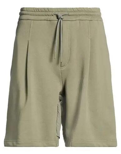 Emporio Armani Military Cotton Shorts - Green