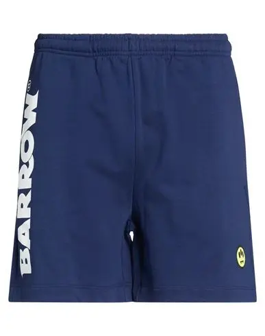 BARROW Cotton Blend Athletic Shorts - Navy