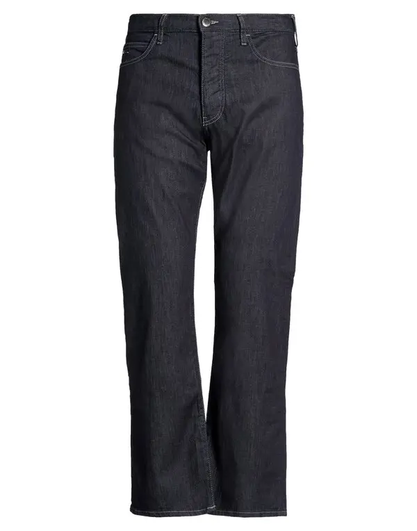 Emporio Armani Dark Wash Straight Leg Jeans