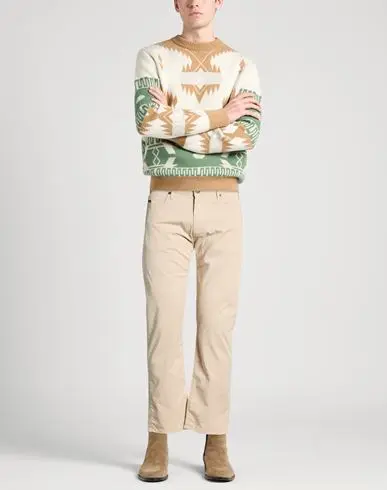 Emporio Armani Cotton Blend Twill Pants