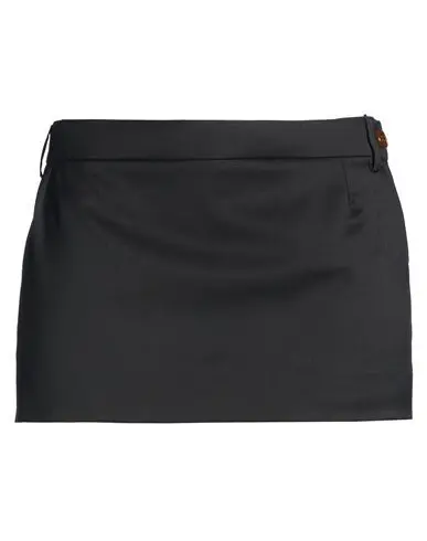 VIVIENNE WESTWOOD Mini Wrap Skirt In Virgin Wool