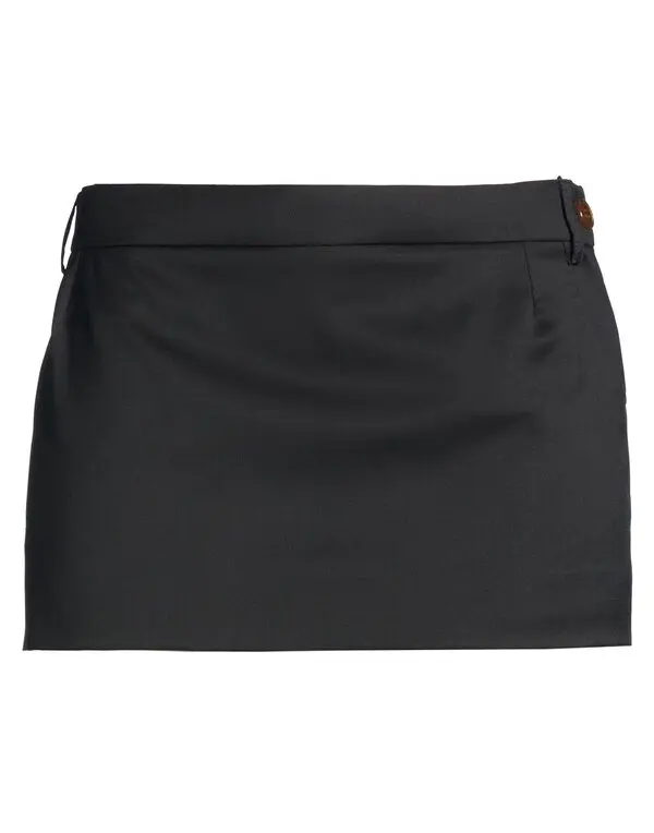 VIVIENNE WESTWOOD Mini Wrap Skirt In Virgin Wool