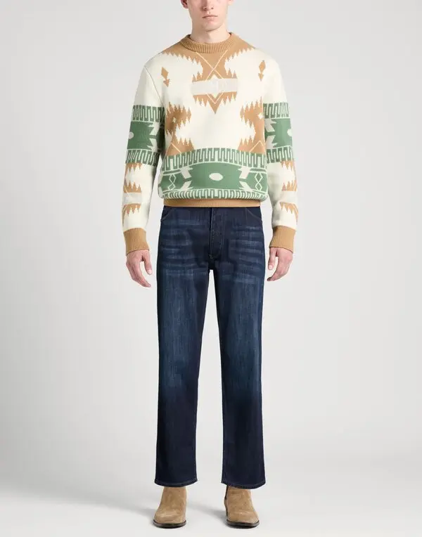 Emporio Armani Tapered Jeans In Cotton And Elastane
