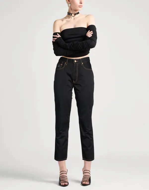 VIVIENNE WESTWOOD Cotton Twill Tapered Pants