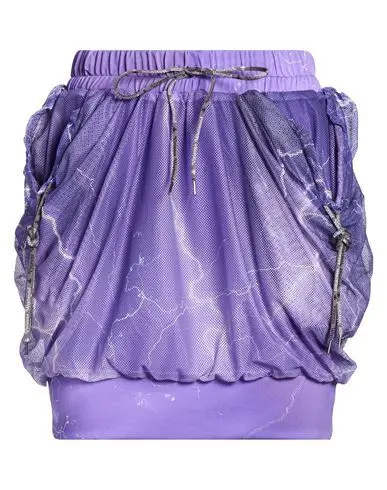 VIVIENNE WESTWOOD Mini Skirt In Tie-dyed Stretch Fabric - Purple