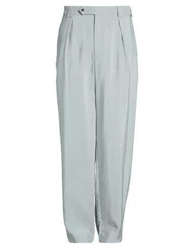 Giorgio Armani Crepe Wide Leg Pants - Sage Green