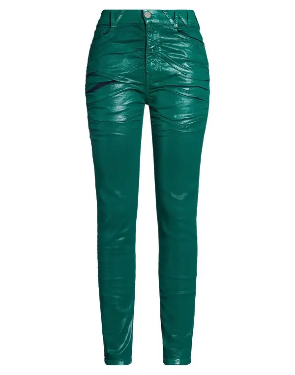 VIVIENNE WESTWOOD Skinny High-waisted Jeans With Coated Effect