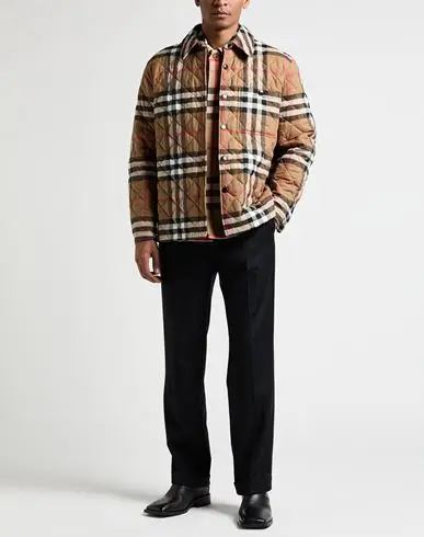 Burberry Quilted Cotton Puffer Jacket - Beige