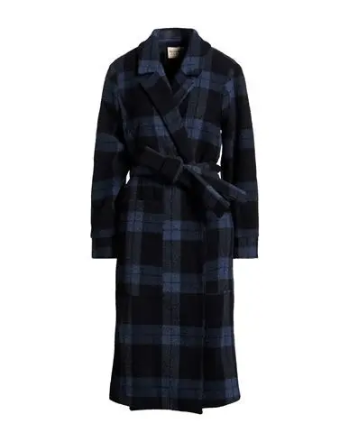 ALESSIA SANTI Bouclé Tartan Belted Coat