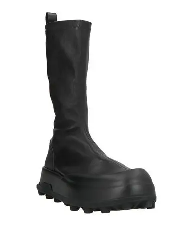 JIL SANDER Synthetic Fiber Chunky Boots - Black