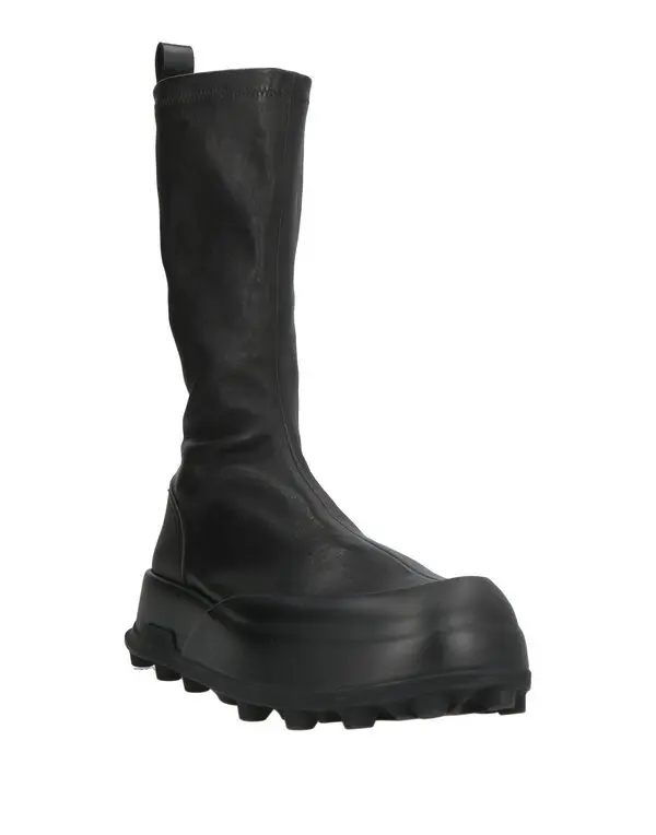 JIL SANDER Synthetic Fiber Chunky Boots - Black