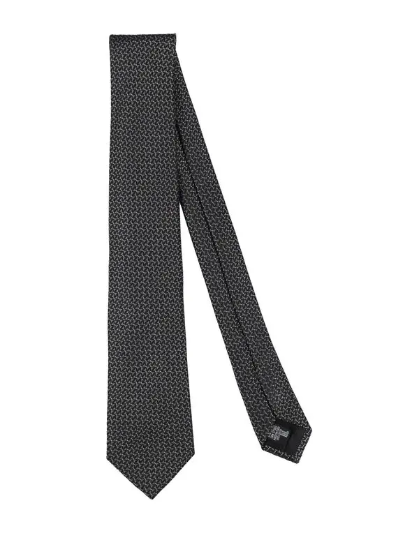 Emporio Armani Jacquard Necktie - Grey