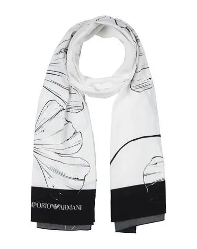Emporio Armani Scarf Viscose - White