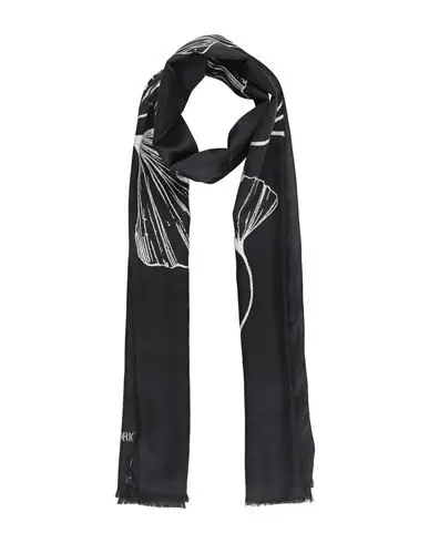 Emporio Armani Scarf Viscose, Silk - Black