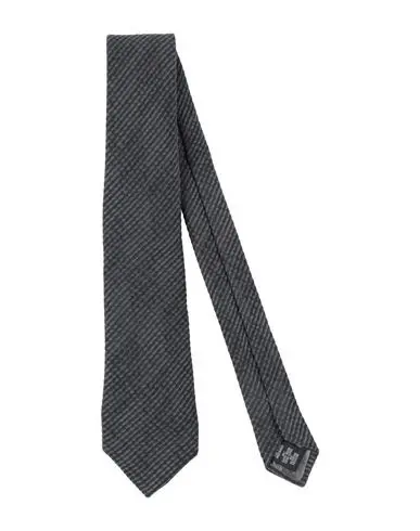 Emporio Armani Corduroy Necktie - Grey