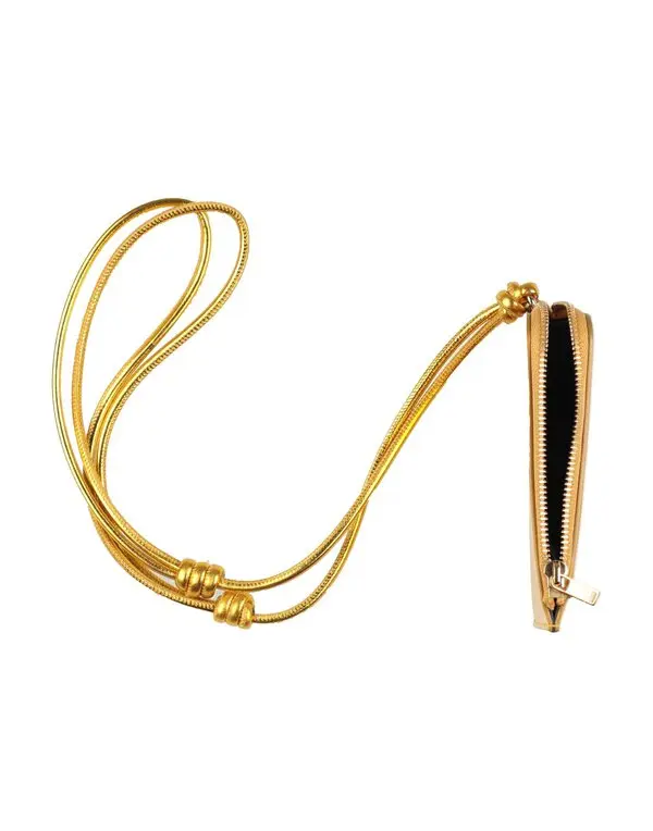 JIL SANDER Calfskin Pouch With Zipper Fastening