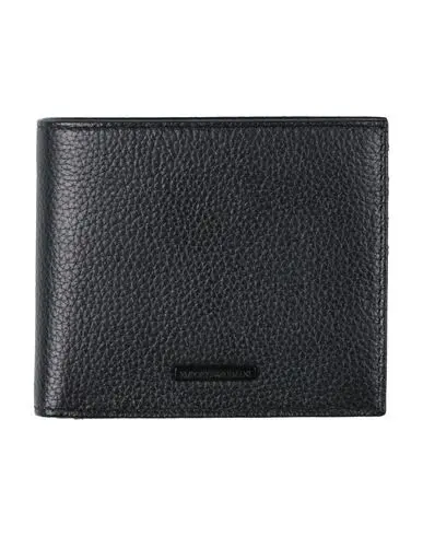 Emporio Armani Wallet Cow Leather - Black