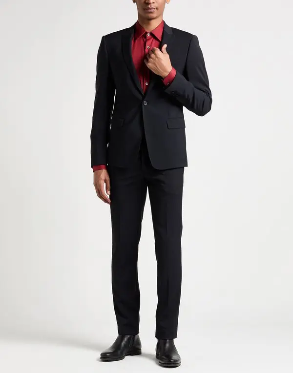 Emporio Armani Suit Size Virgin Wool - Blue