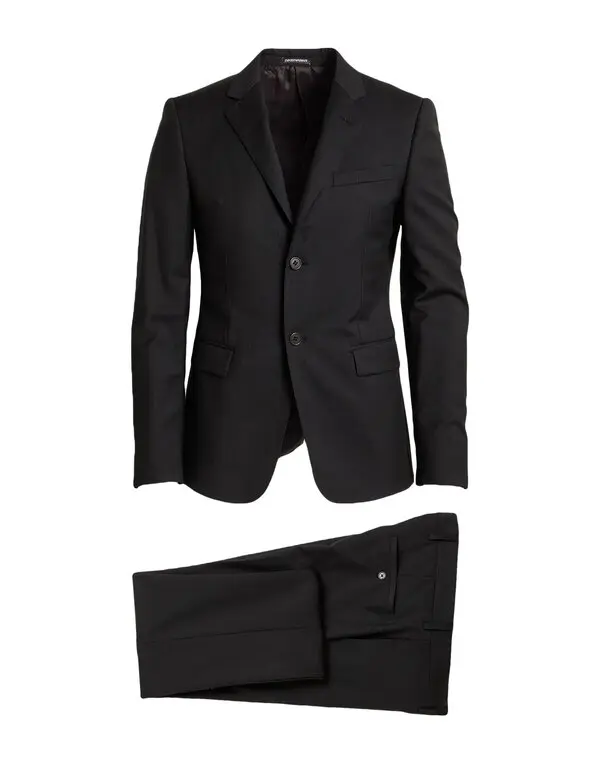 Emporio Armani Suit Size Virgin Wool - Grey