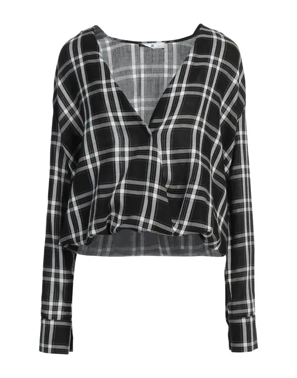PT TORINO Woven Tartan Top