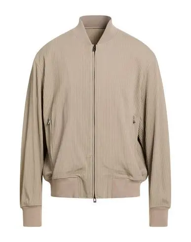 Emporio Armani Crewneck Sweatshirt With Zip Pockets - Grey