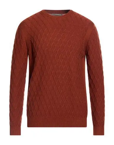 EREDI DEL DUCA Knitted Crewneck Sweater - Brown