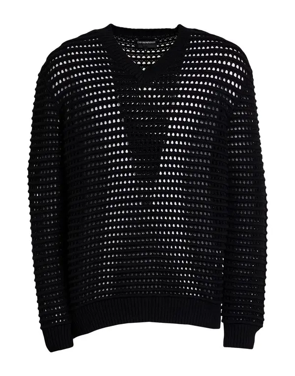 Emporio Armani Long Sleeve V-neck Sweater