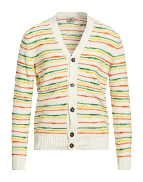 MQJ Intarsia-knit Cotton Cardigan