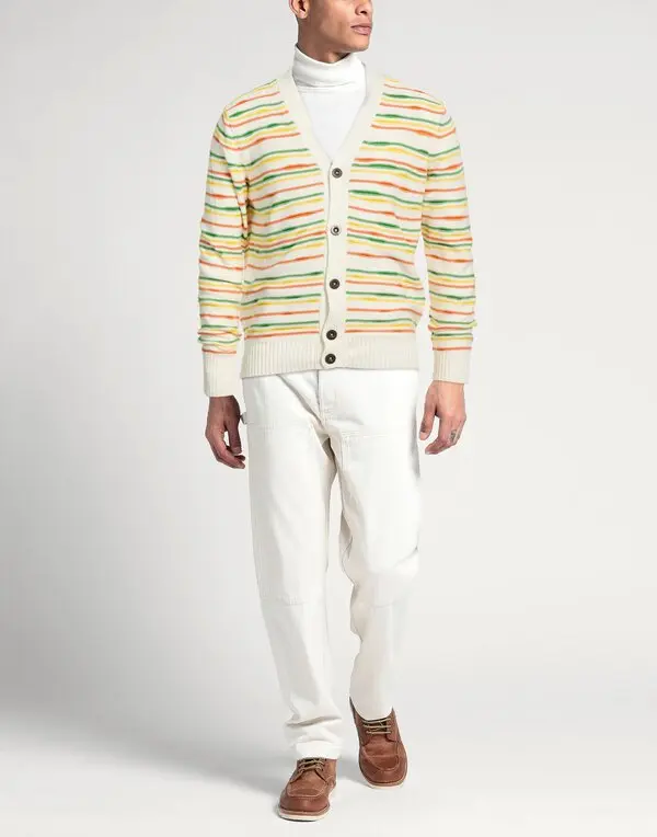 MQJ Intarsia-knit Cotton Cardigan