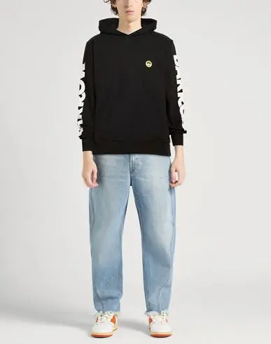 BARROW Hooded Cotton Sweatshirt - Black