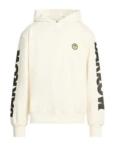 BARROW Hooded Cotton Sweatshirt - White