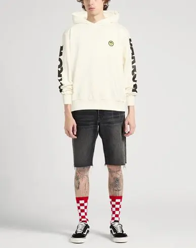 BARROW Hooded Cotton Sweatshirt - White