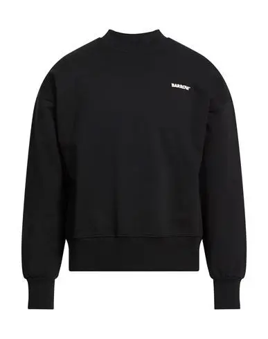 BARROW Cotton Terry Crewneck Sweatshirt - Black