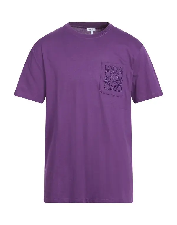 Loewe T-shirt Size Cotton - Purple