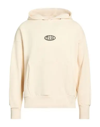 BARROW Cotton Logo Hooded Sweatshirt - White