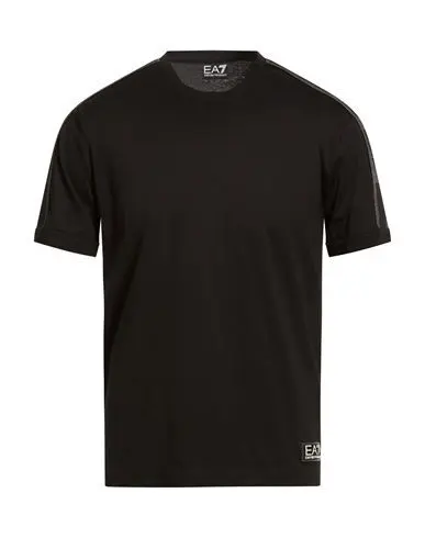 EA7 T-shirt Slate Size Polyester, Polyamide, Elastane - Black