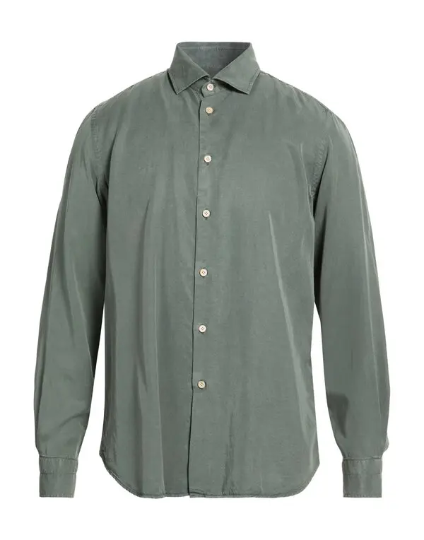 Boglioli Shirt Size Lyocell - Green