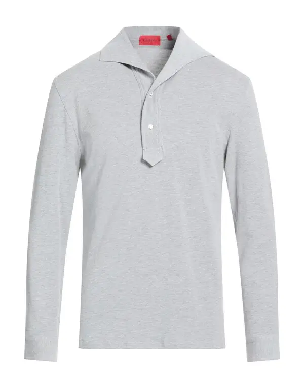 Isaia Polo Shirt Size Cotton - Grey
