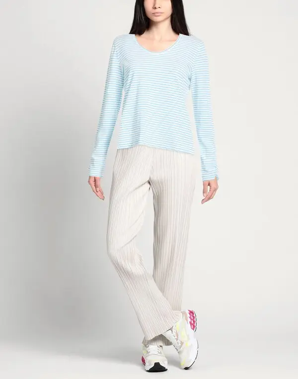 SHIRTAPORTER Striped Stretchy T-shirt