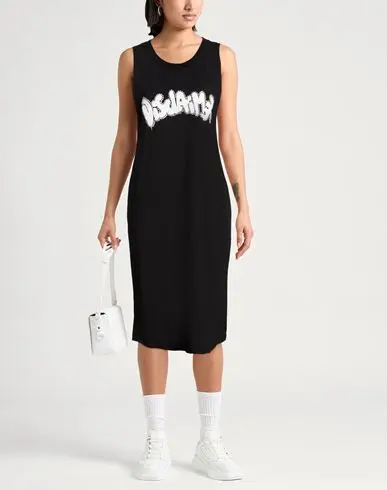 DISCLAIMER Midi Dress With Appliqués