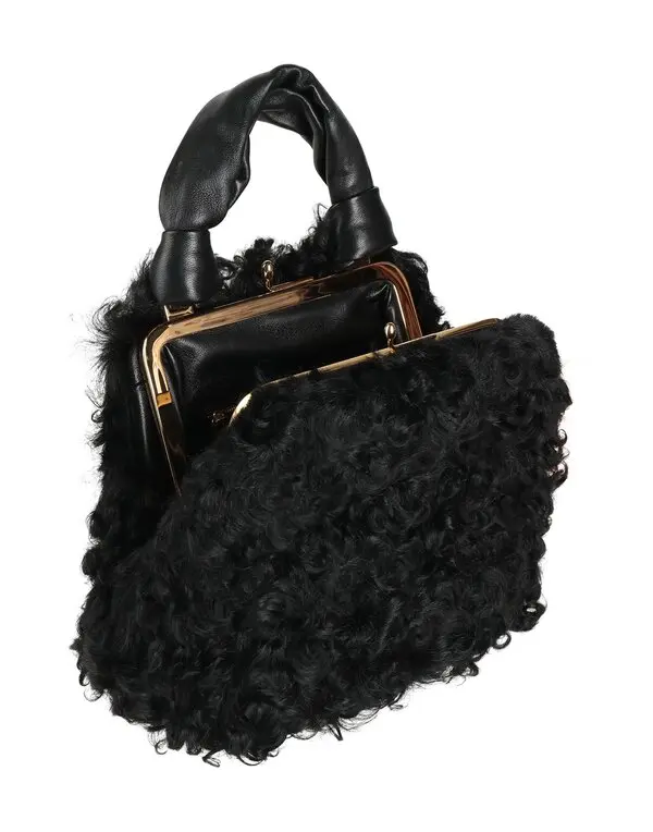 JIL SANDER Shearling Handbag