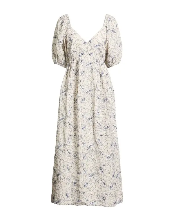 Paul & Joe Floral Embroidered Maxi Dress