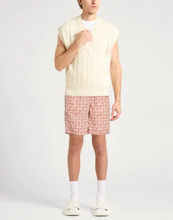 JACK & JONES Woven Two-tone Casual Shorts