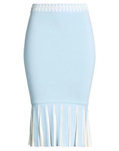 Elisabetta Franchi Midi Pleated Skirt - Blue