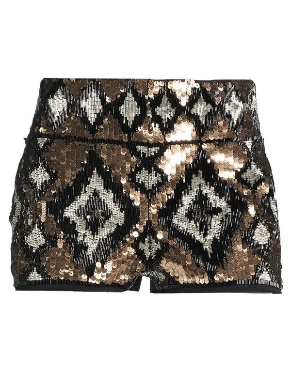 Elisabetta Franchi High-waisted Hot Pants With Appliqués